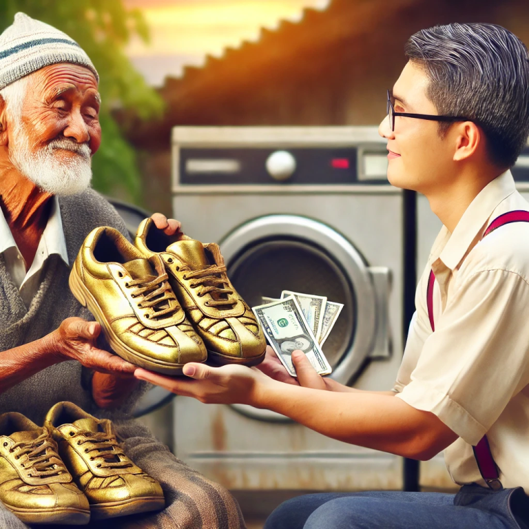 # The Story Behind My Golden Shoes # – Retiredकलम